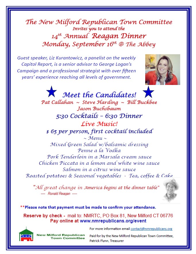 New Milford Republican Town Committee – Working for a Better New Milford….
